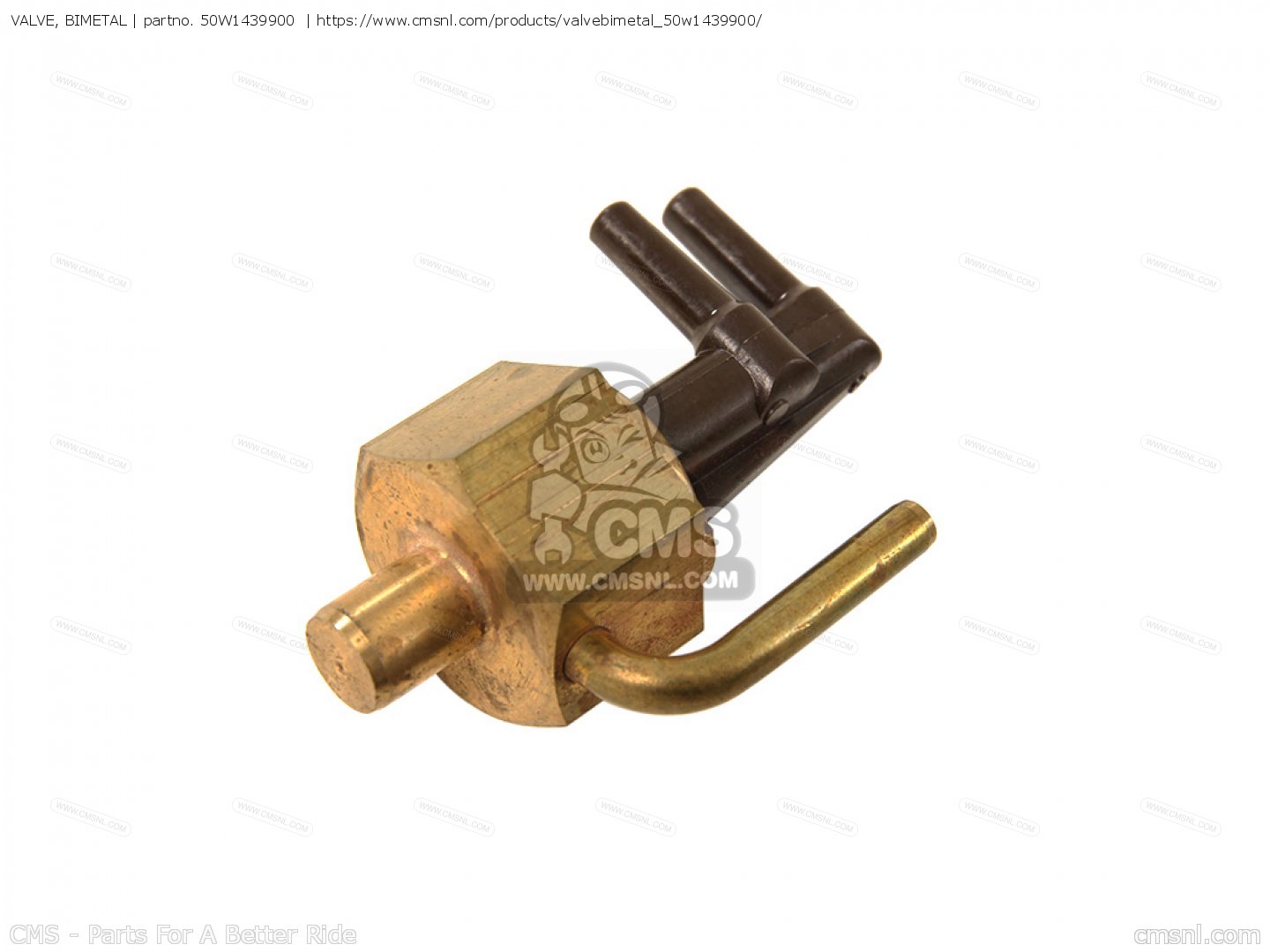 50W1439900: Valve, Bimetal Yamaha - buy the 50W-14399-00 at CMSNL