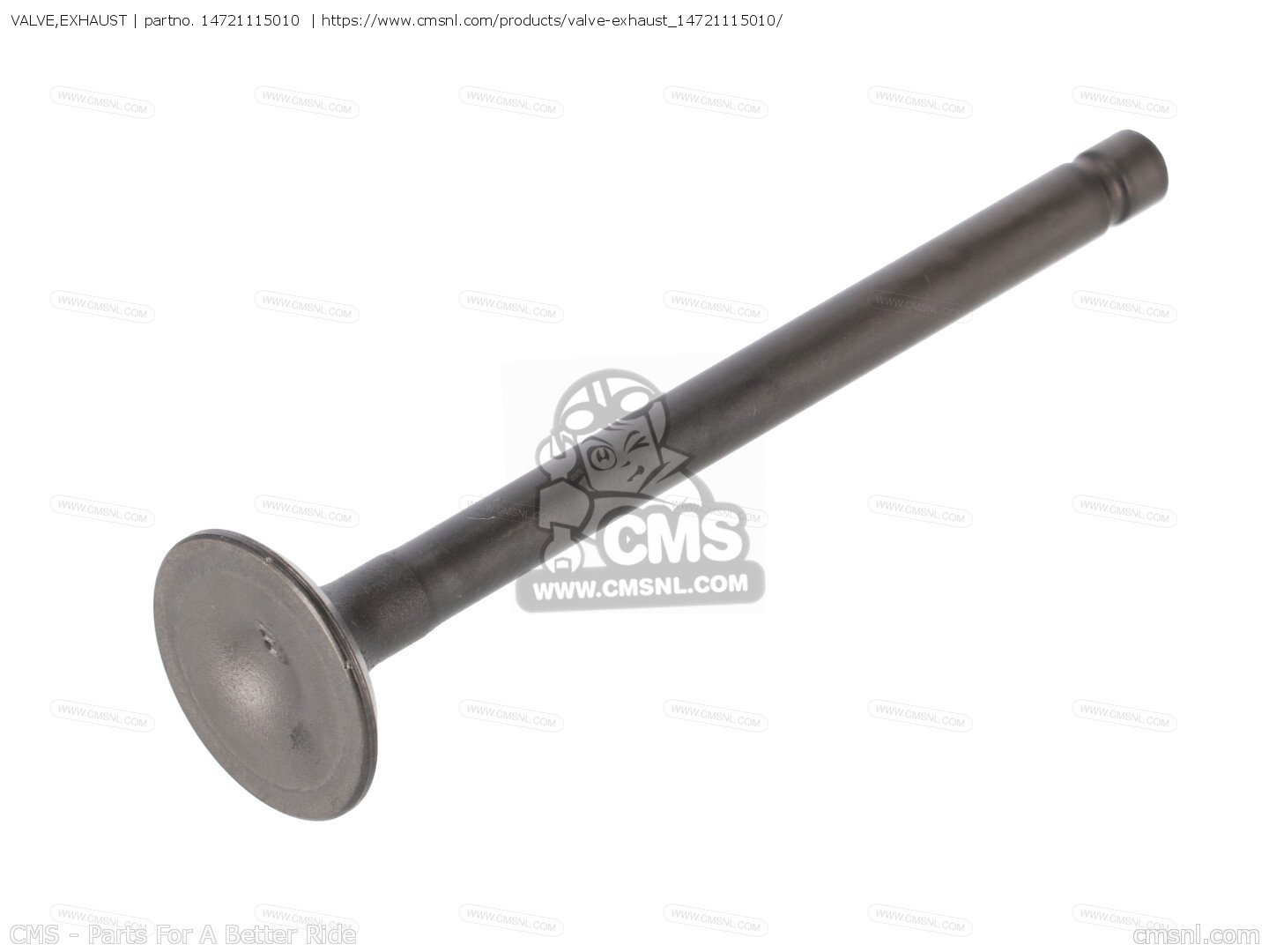 VALVE,EXHAUST for Honda - order at CMSNL