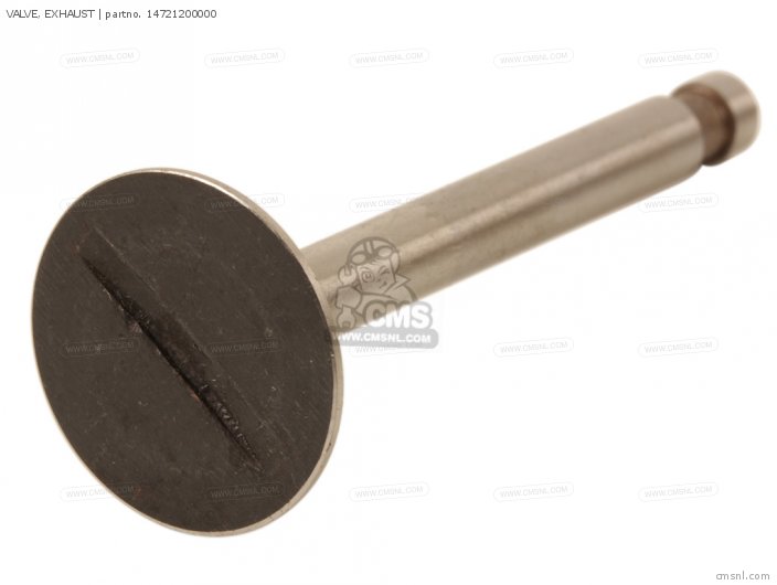 14721200000: Valve, Exhaust Honda - buy the 14721-200-000 at CMSNL