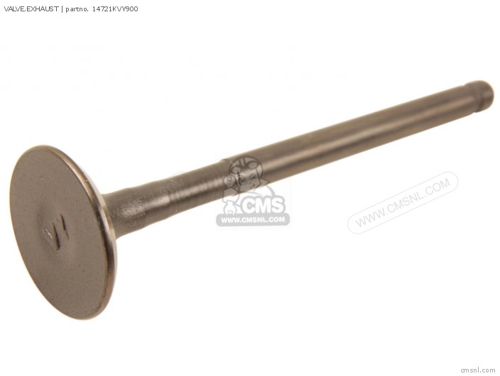 14721KVY900: VALVE,EXHAUST Honda - buy the 14721-KVY-900 at CMSNL
