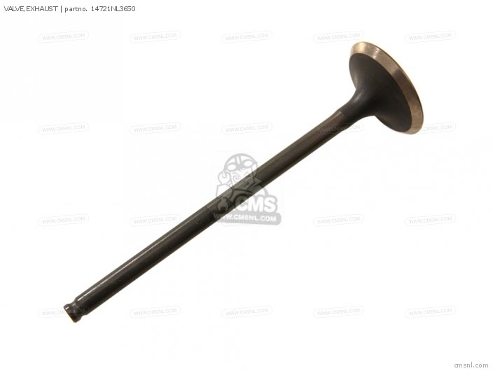 14721NL3650: VALVE,EXHAUST Honda - buy the 14721-NL3-650 at CMSNL