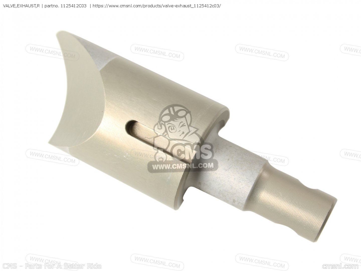 1125412C03: VALVE,EXHAUST,R Suzuki - buy the 11254-12C03 at CMSNL