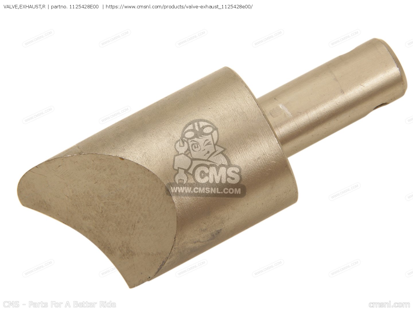 1125428E00: Valve,exhaust,r Suzuki - buy the 11254-28E00 at CMSNL