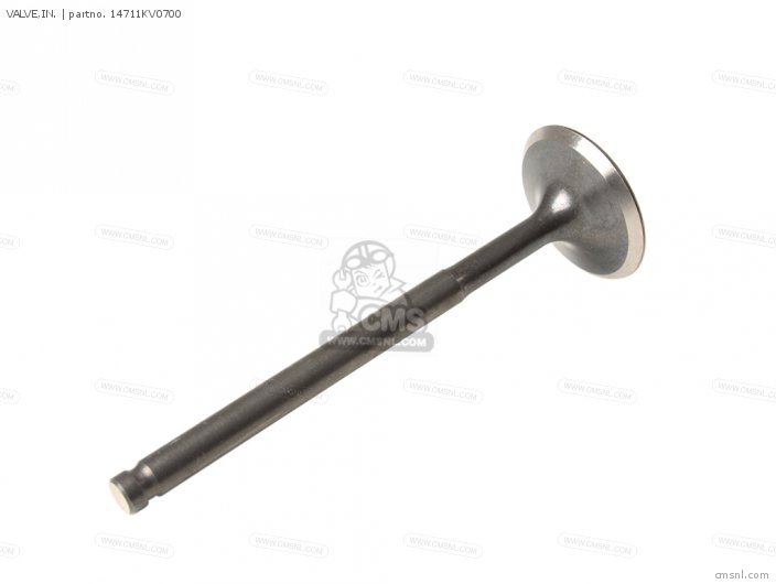 14711KV0700: VALVE,IN. Honda - buy the 14711-KV0-700 at CMSNL