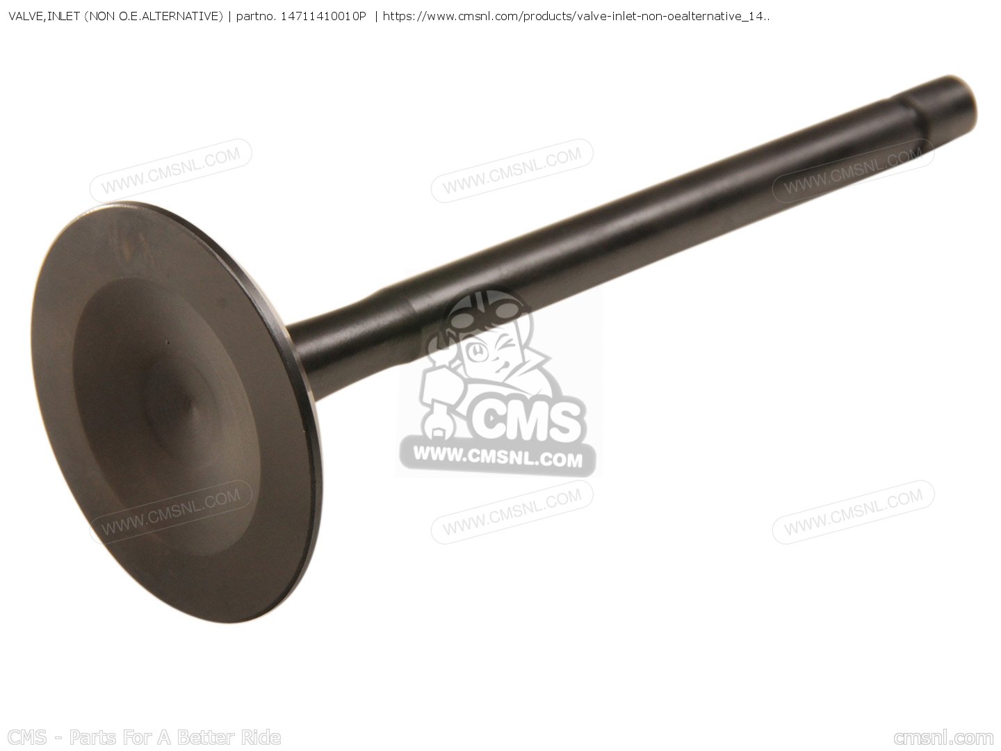 14711410010P: VALVE,INLET (NON O.E. ALTERNATIVE) Honda - buy the 14711 ...