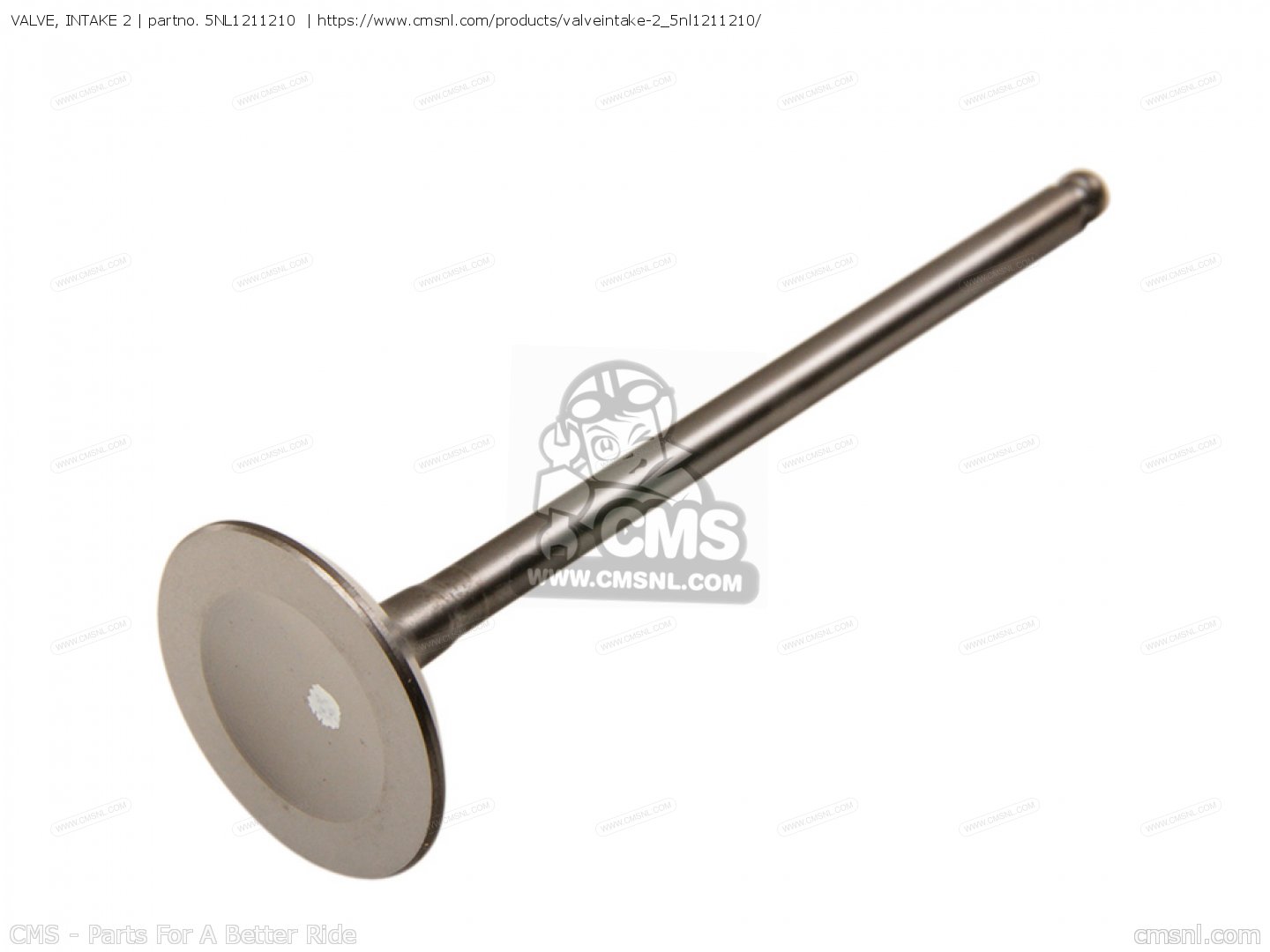 5NL1211210: Valve, Intake 2 Yamaha - buy the 5NL-12112-10 at CMSNL