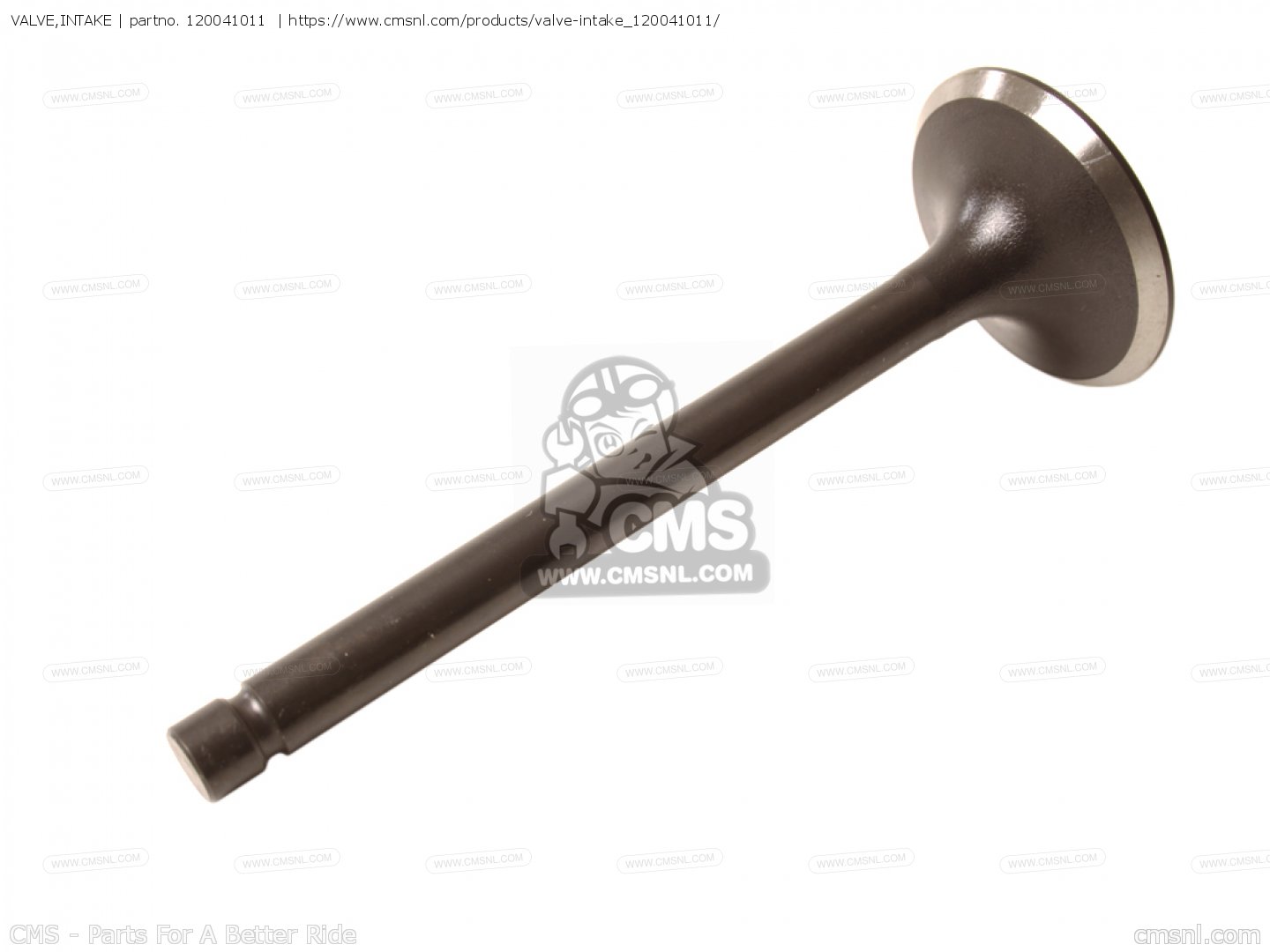 VALVE-INTAKE for Kawasaki - order at CMSNL