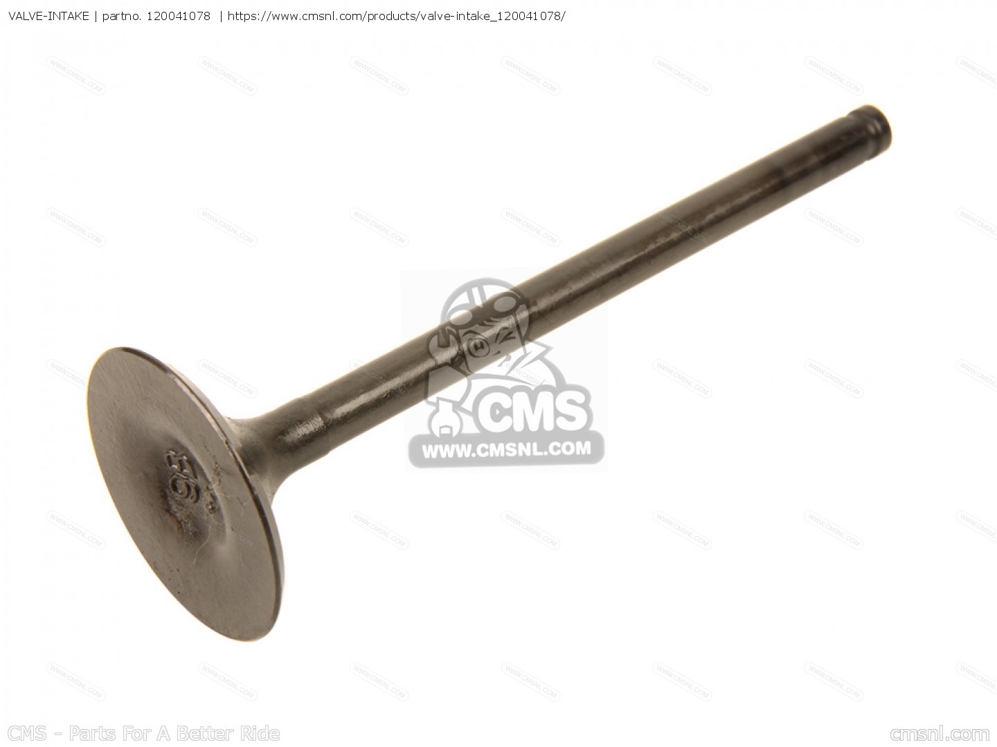 120041078: VALVE-INTAKE Kawasaki - buy the 12004-1078 at CMSNL