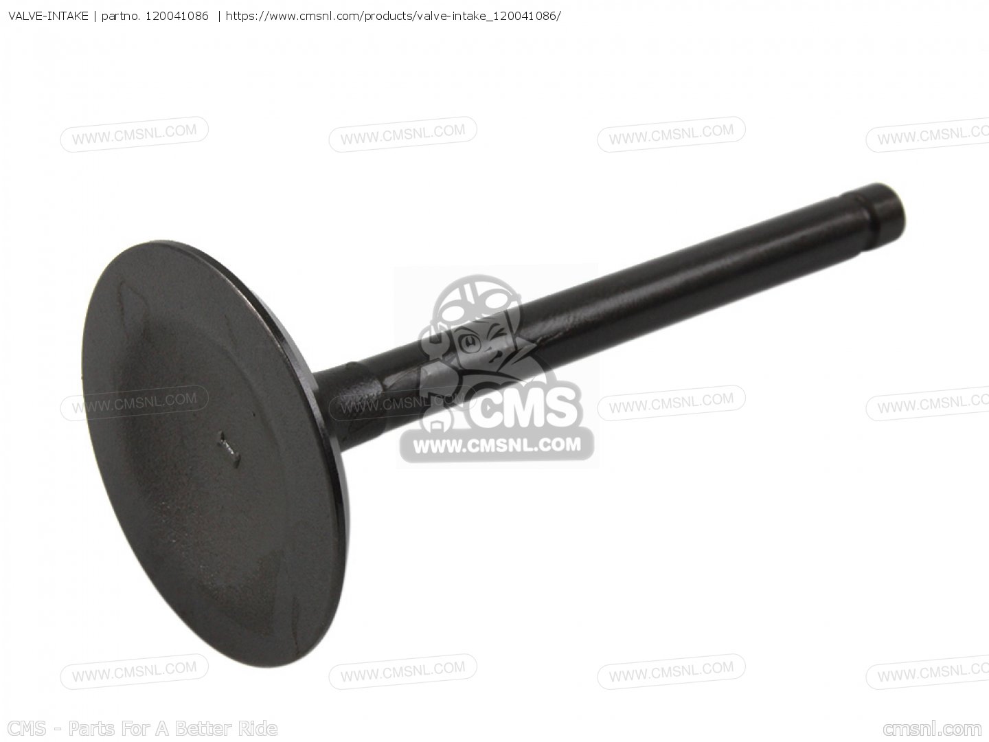 120041086: VALVE-INTAKE Kawasaki - buy the 12004-1086 at CMSNL