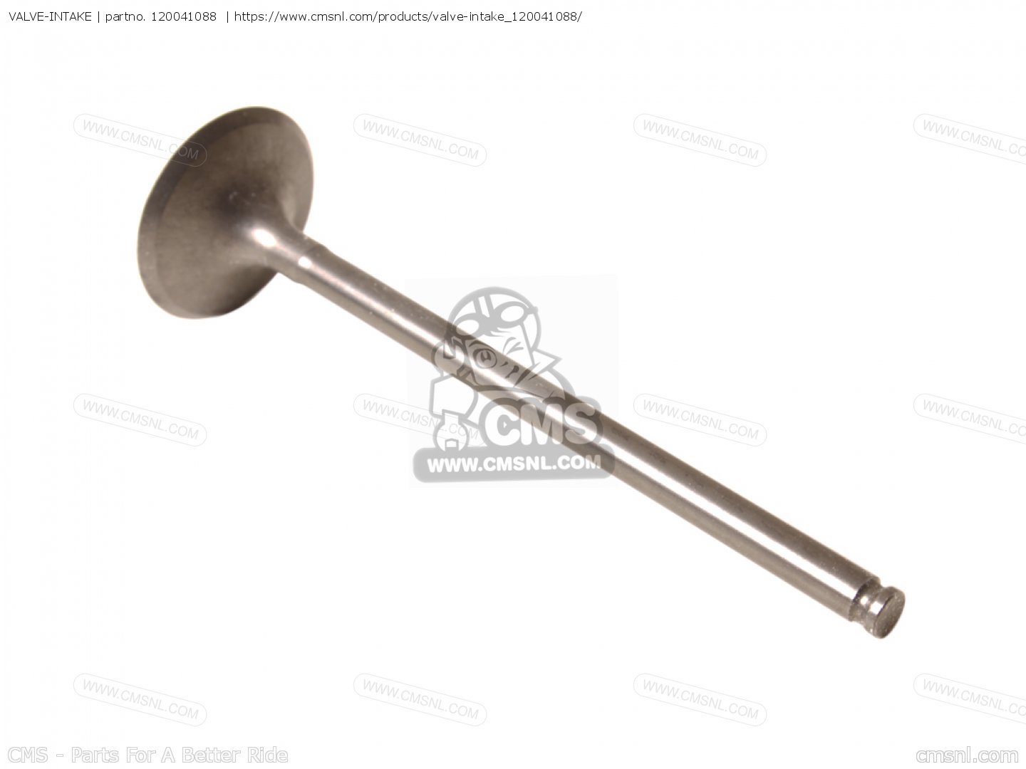 120041088: VALVE-INTAKE Kawasaki - buy the 12004-1088 at CMSNL