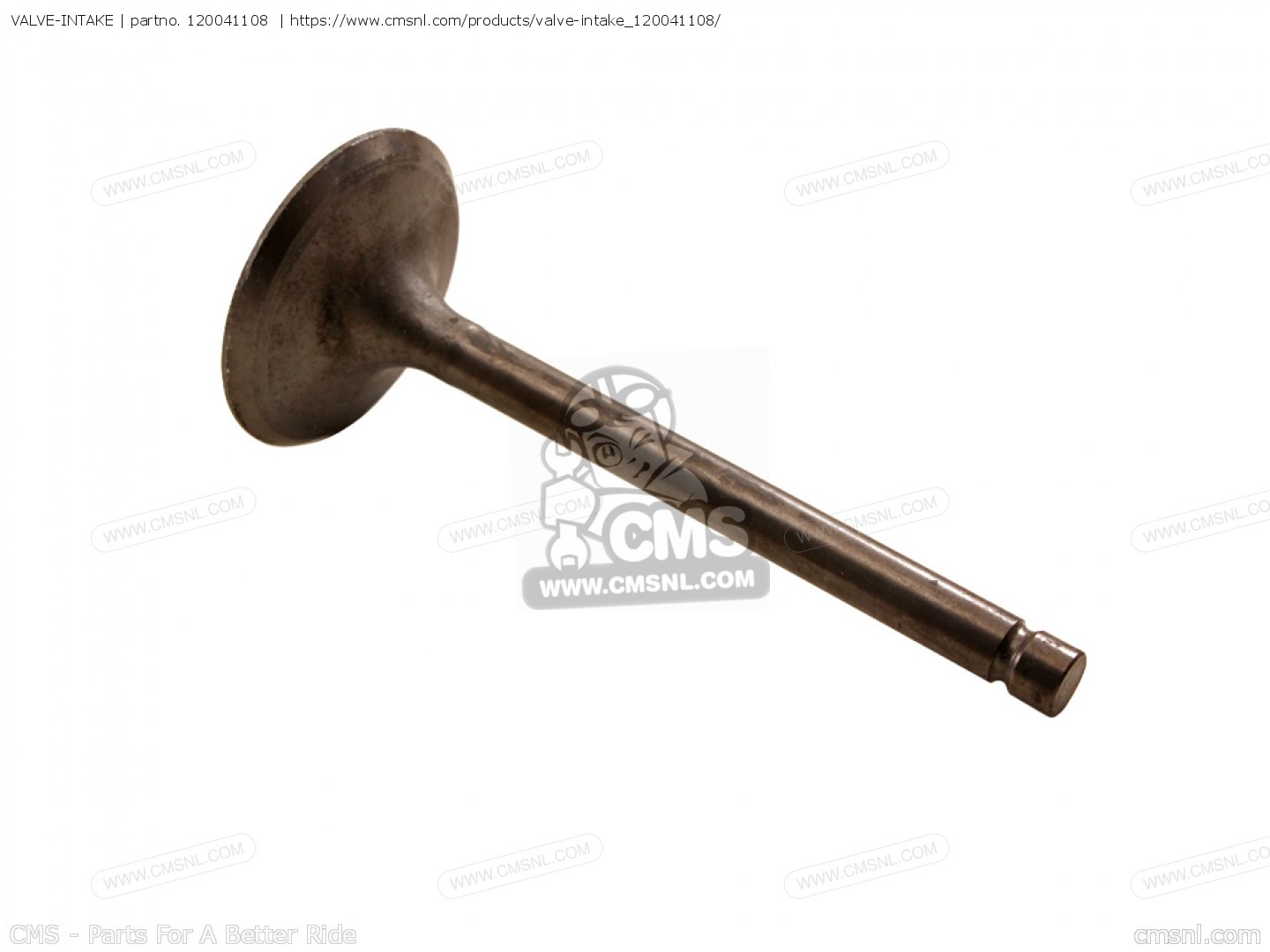 120041108: VALVE-INTAKE Kawasaki - buy the 12004-1108 at CMSNL