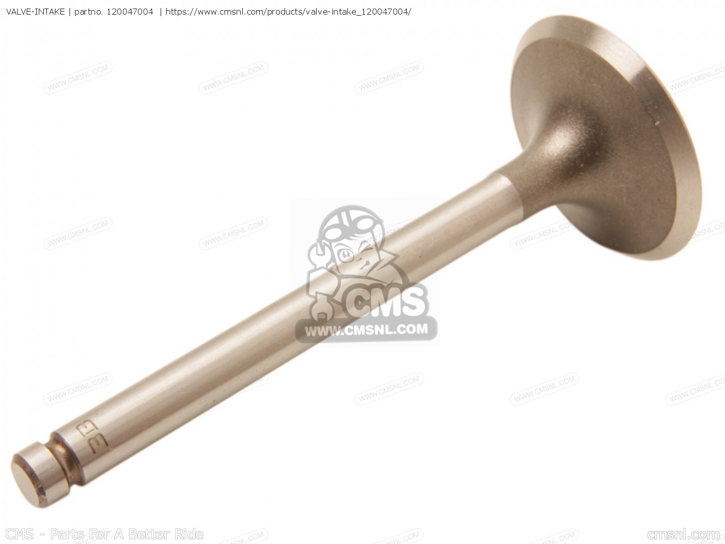 120047004: VALVE-INTAKE Kawasaki - buy the 12004-7004 at CMSNL