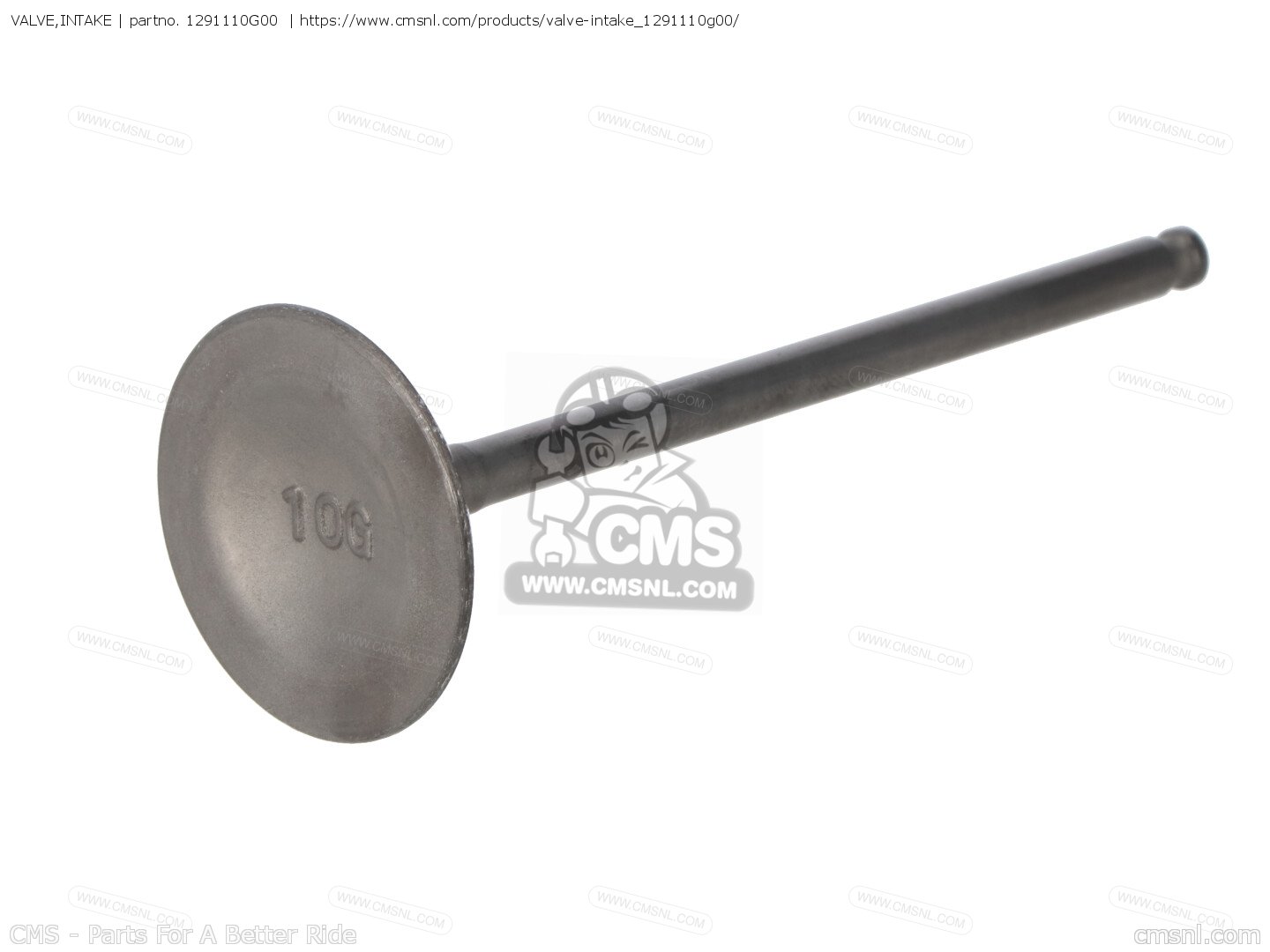 1291110G00: VALVE,INTAKE Suzuki - buy the 12911-10G00 at CMSNL