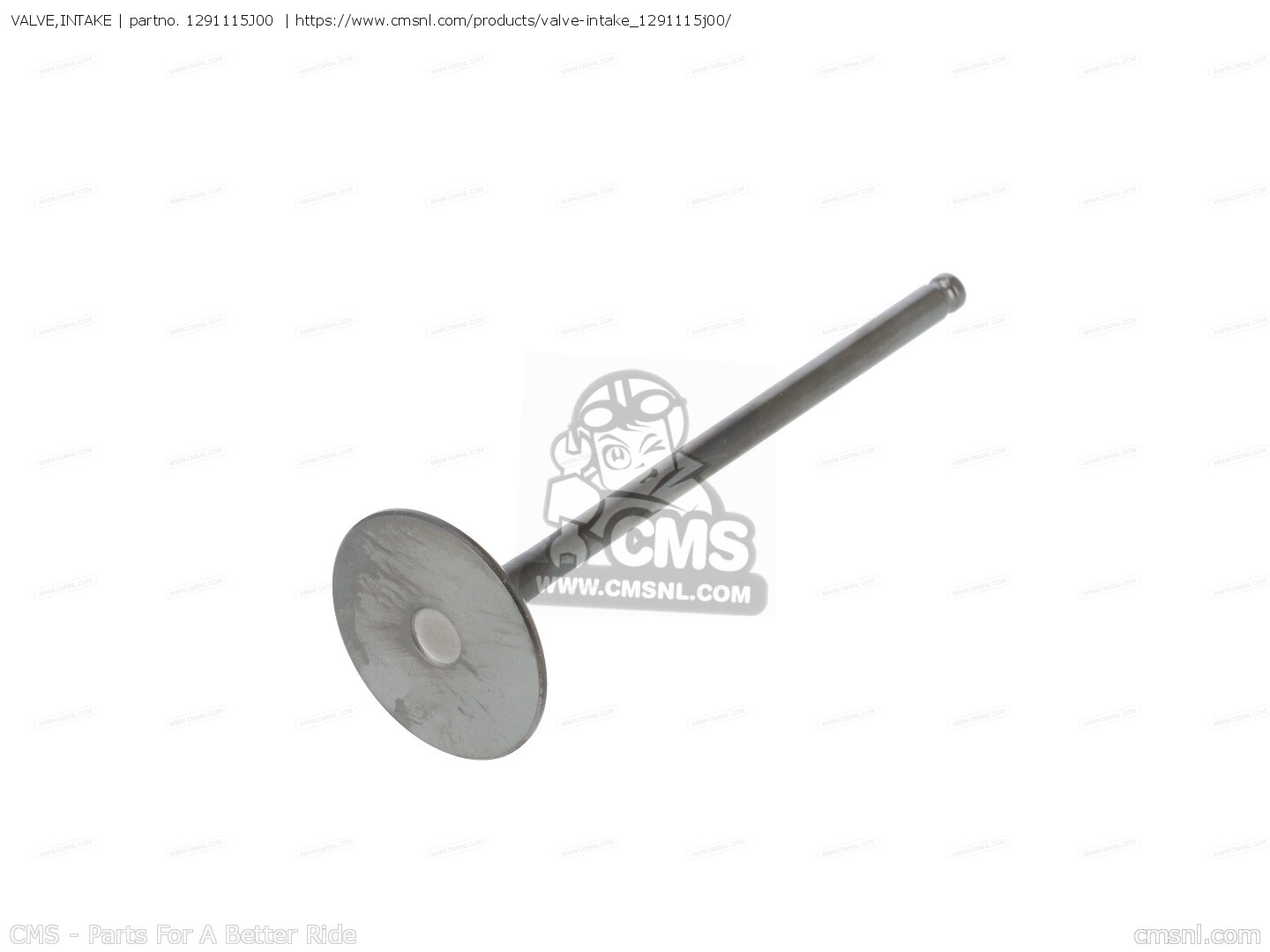 1291115J00: VALVE,INTAKE Suzuki - buy the 12911-15J00 at CMSNL