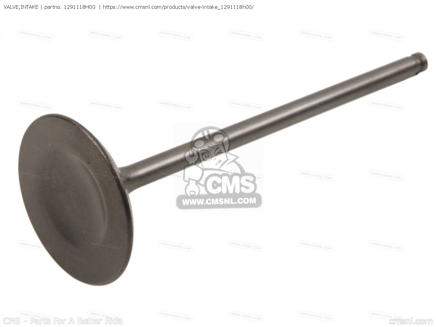 1291118H00：VALVE,INTAKE Suzuki - CMSNLで12911-18H00を購入する。