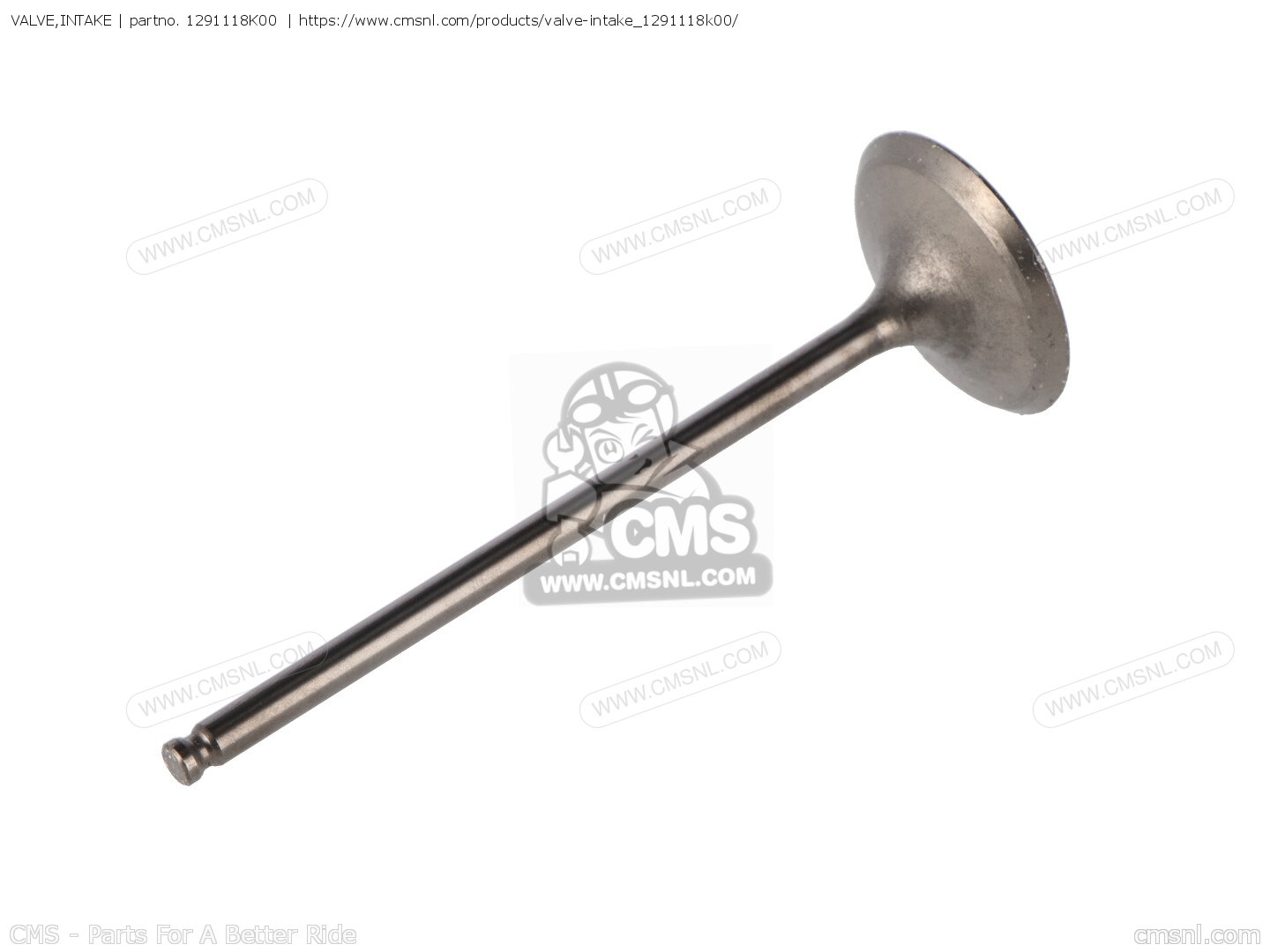 1291118K00: VALVE,INTAKE Suzuki - buy the 12911-18K00 at CMSNL