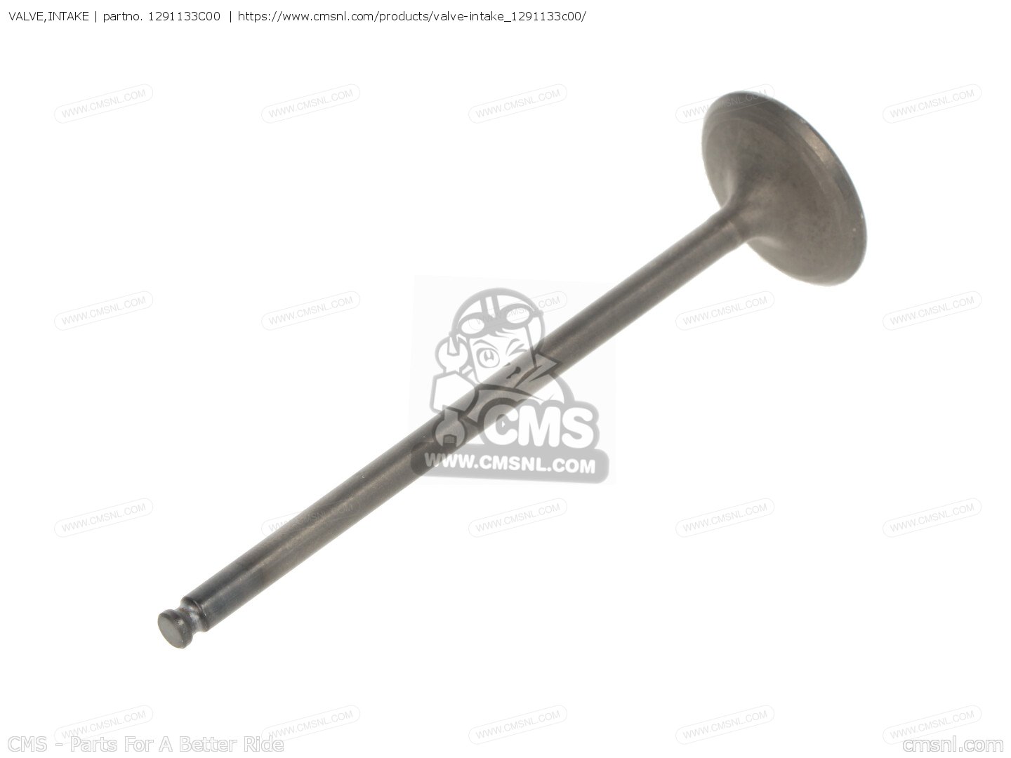 1291133C00: VALVE,INTAKE Suzuki - buy the 12911-33C00 at CMSNL