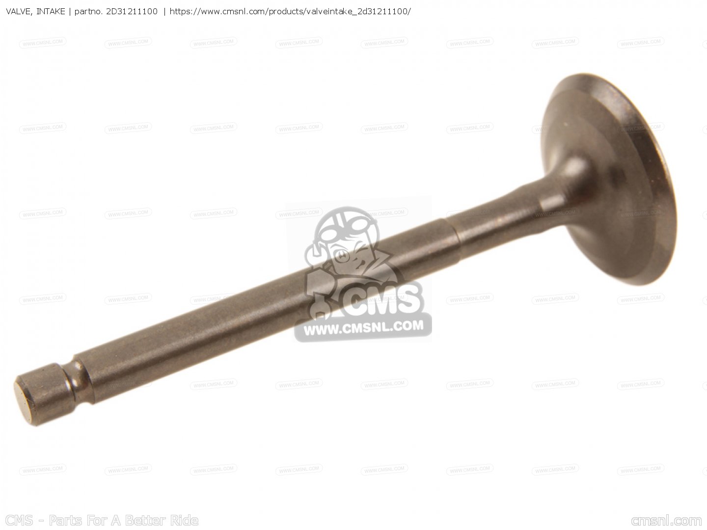 2D31211100: Valve, Intake Yamaha - buy the 2D3-12111-00-00 at CMSNL