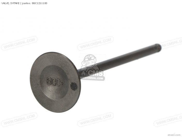 8GC1211100: Valve, Intake Yamaha - buy the 8GC-12111-00 at CMSNL