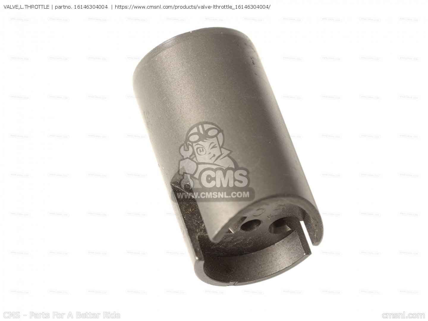 16146304004: VALVE,L.THROTTLE Honda - buy the 16146-304-004 at CMSNL