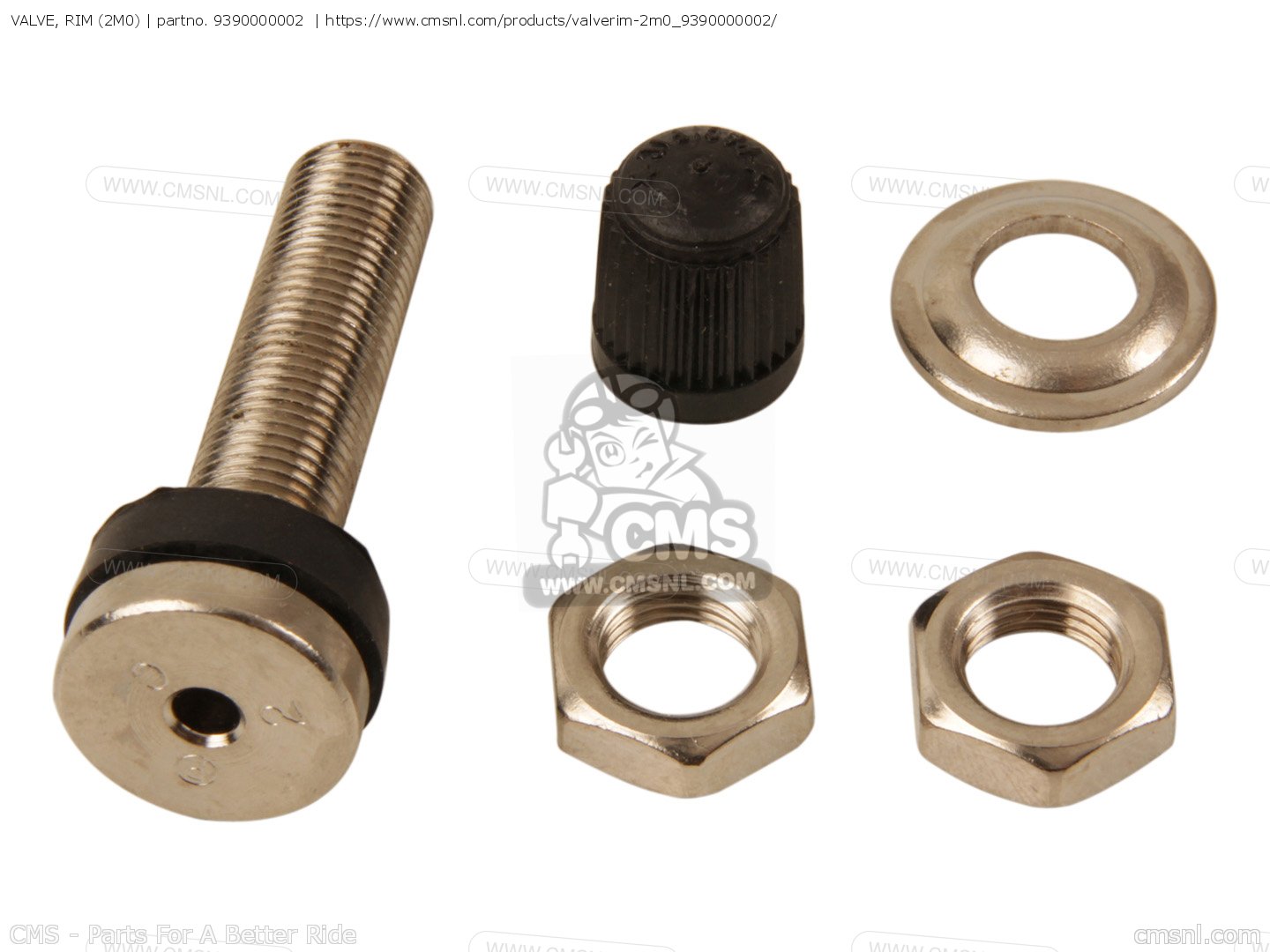 VALVE, RIM (2M0) for RD350F 1985 57V EUROPE 2557V-300E1 - order at CMSNL