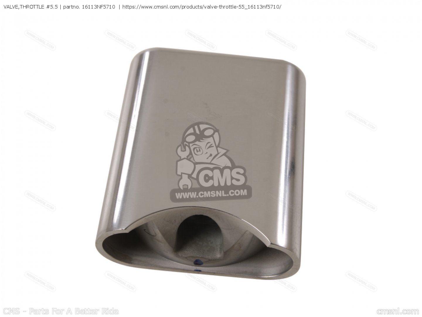 16113NF5710: Valve,throttle #5.5 Honda - buy the 16113-NF5-710 at CMSNL