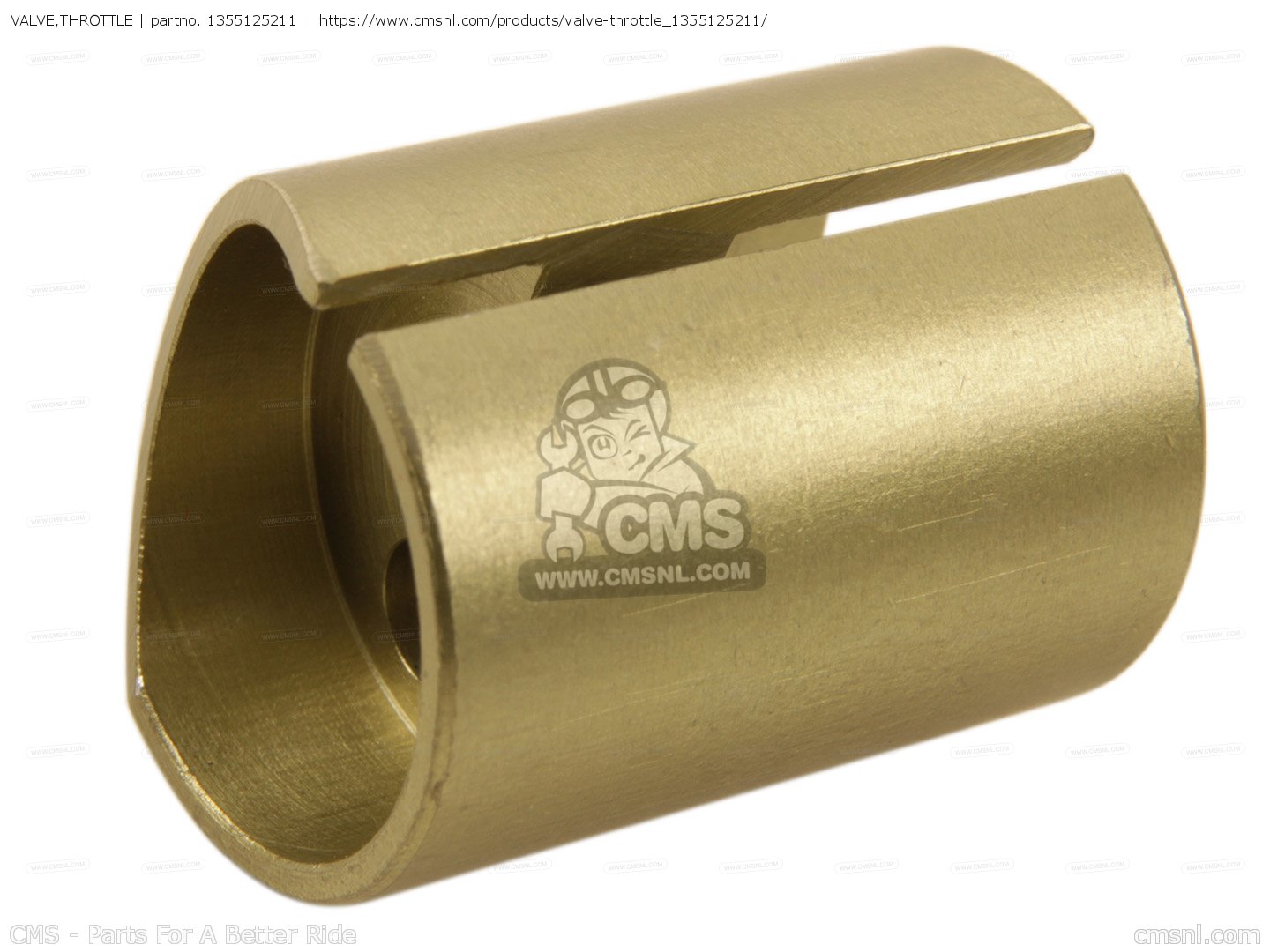 1355125211: VALVE,THROTTLE Suzuki - buy the 13551-25211 at CMSNL