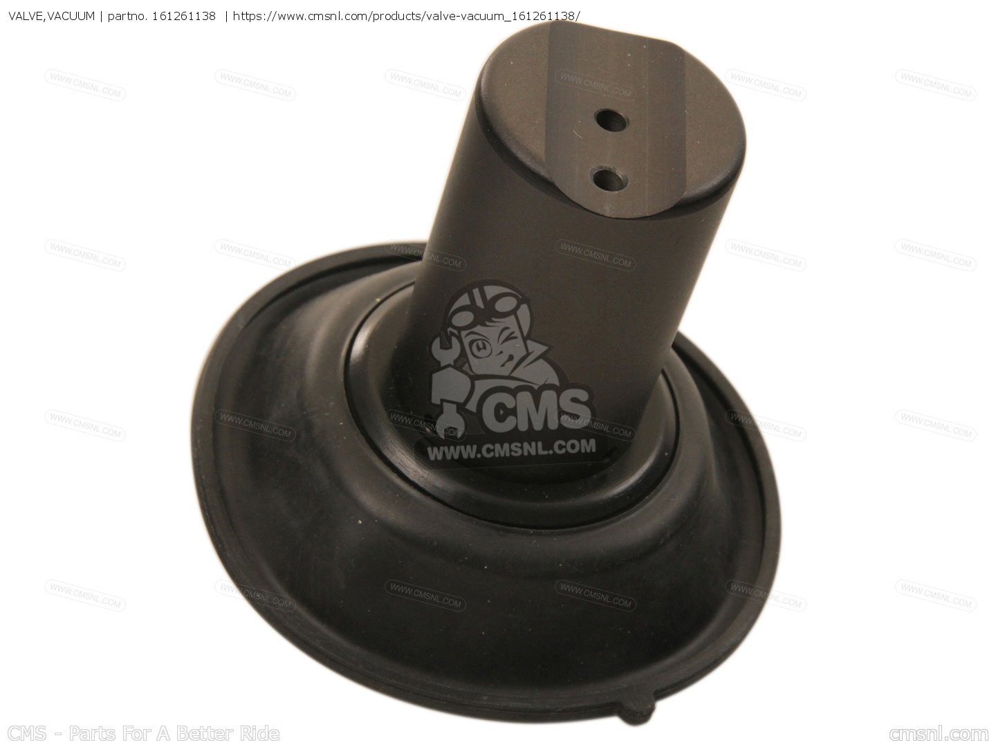 161261138: VALVE,VACUUM Kawasaki - buy the 16126-1138 at CMSNL