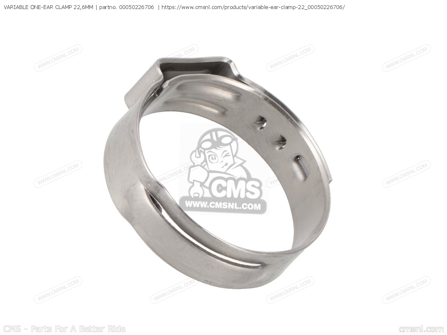 VARIABLE ONE-EAR CLAMP 22,6MM for 1050 ADVENTURE ABS CKD Malaysia 2016 ...