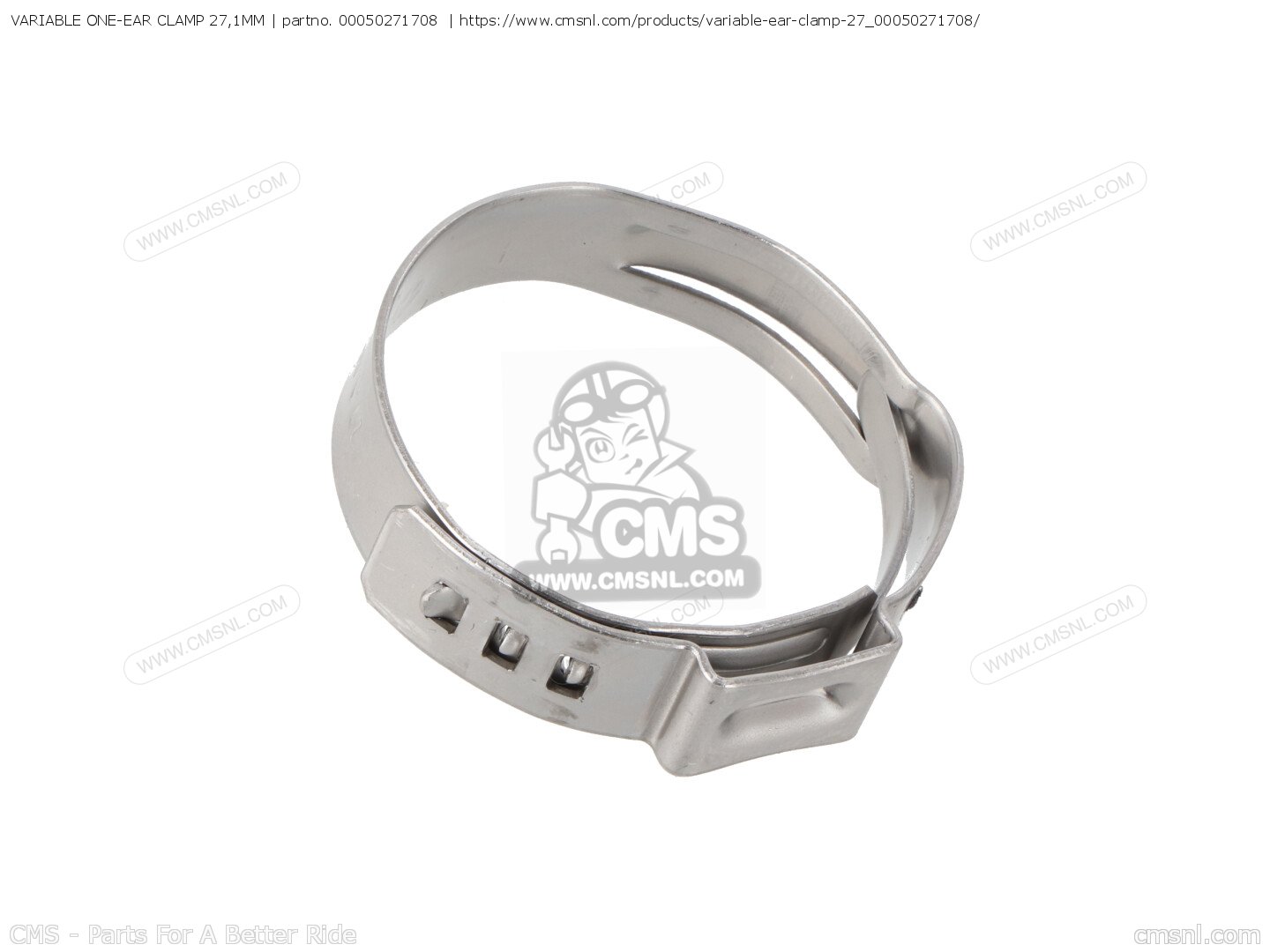 VARIABLE ONE-EAR CLAMP 27,1MM for 950 SUPER ENDURO R USA 2009 - order ...