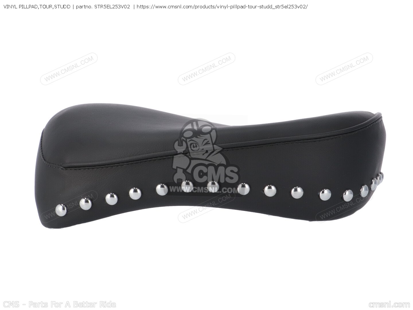 STR5EL253V02: VINYL PILLPAD,TOUR,STUDD Yamaha - buy the STR-5EL25-3V-02 ...