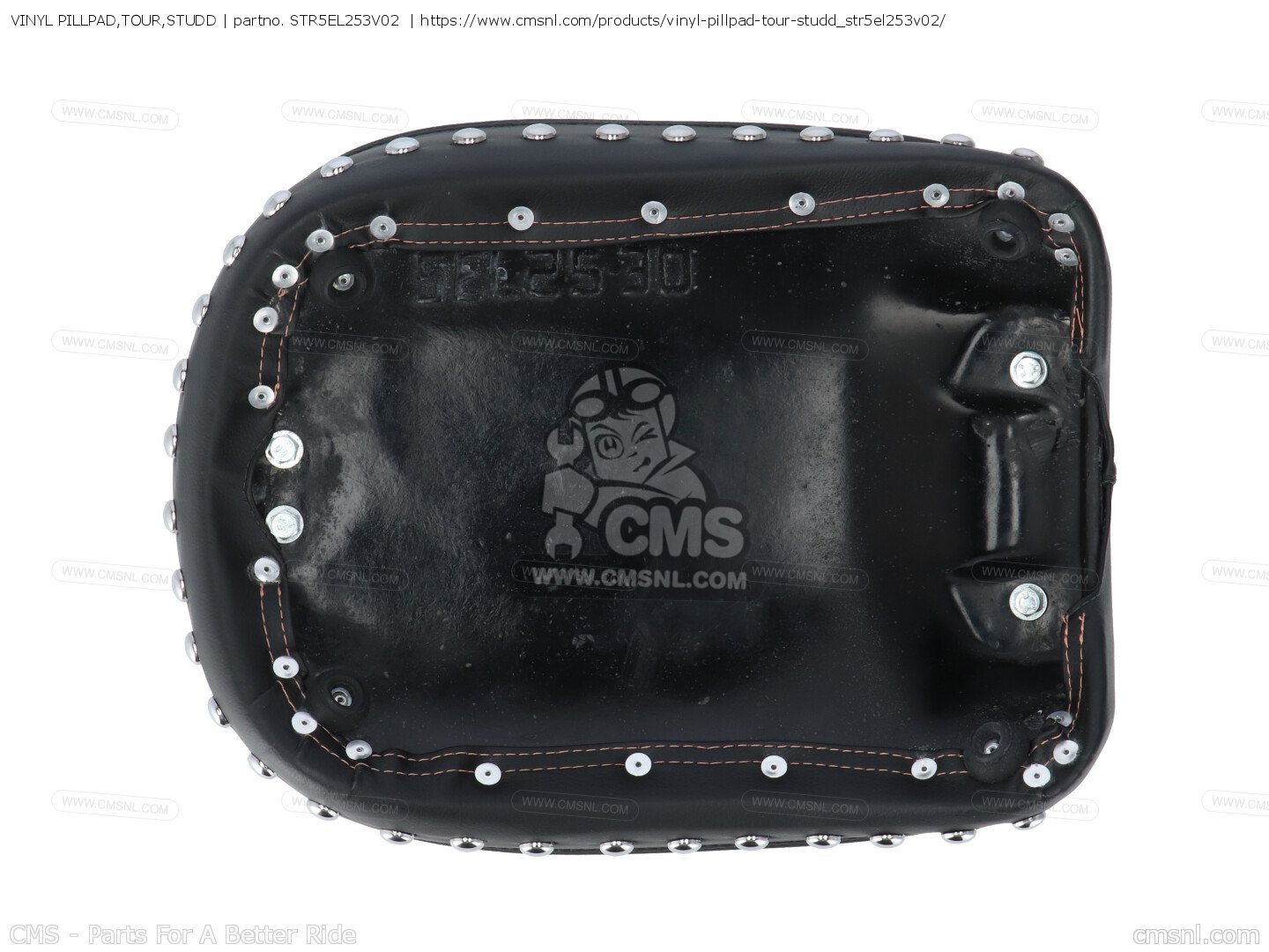 STR5EL253V02: VINYL PILLPAD,TOUR,STUDD Yamaha - buy the STR-5EL25-3V-02 ...