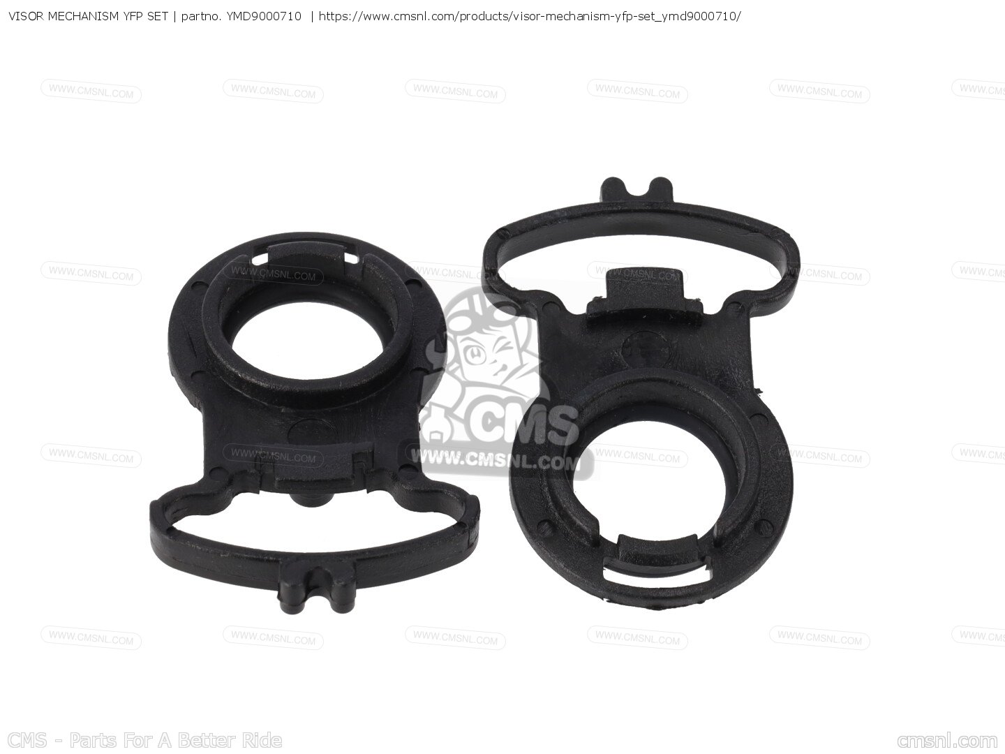 YMD9000710: Visor Mechanism Yfp Set Yamaha - buy the YMD-90007-10 at CMSNL