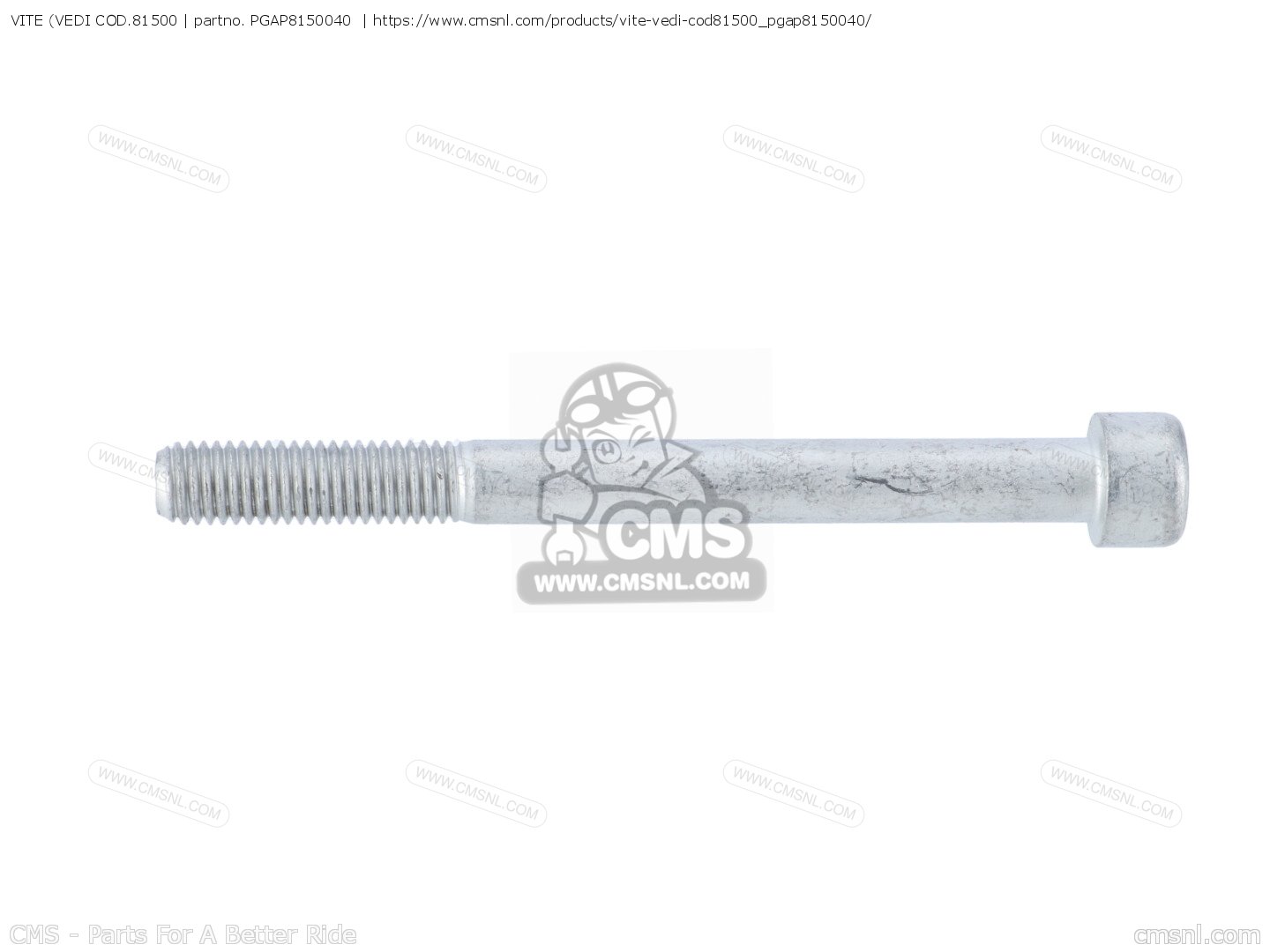 PGAP8150040: Vite (vedi Cod.81500 Piaggio Group - buy the AP8150040 at ...