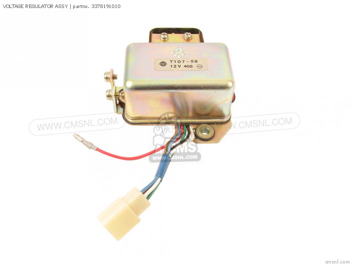 337-81910-10-00 Voltage Regulator Assy, 3378191010 Yamaha - RD200, CS5