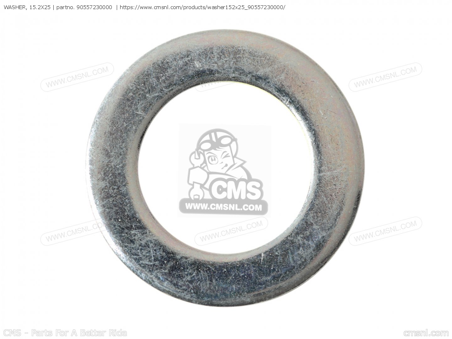 WASHER, 15.2X25 for Honda - order at CMSNL