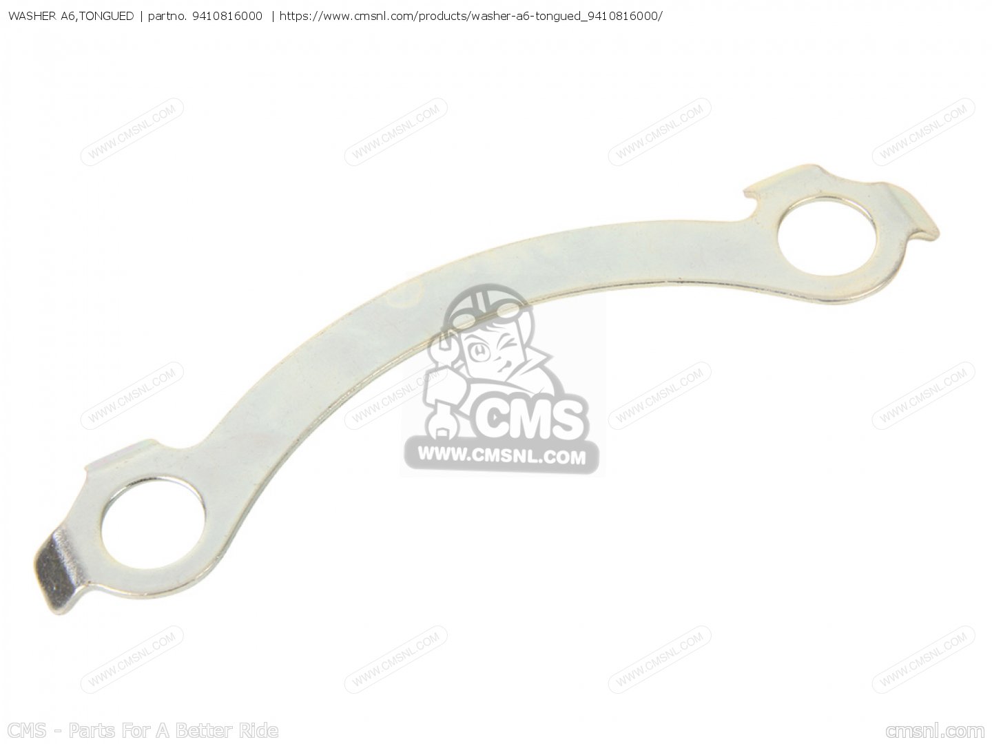 9410816000: Washer A6,tongued Honda - buy the 94108-16000 at CMSNL
