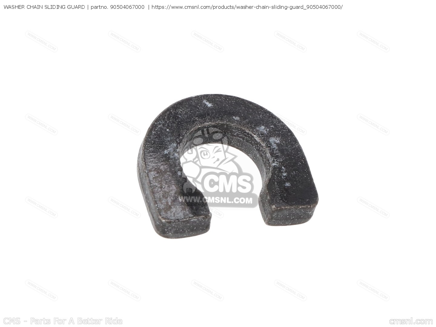 90504067000: WASHER CHAIN SLIDING GUARD KTM - buy the 90504067000 at CMSNL