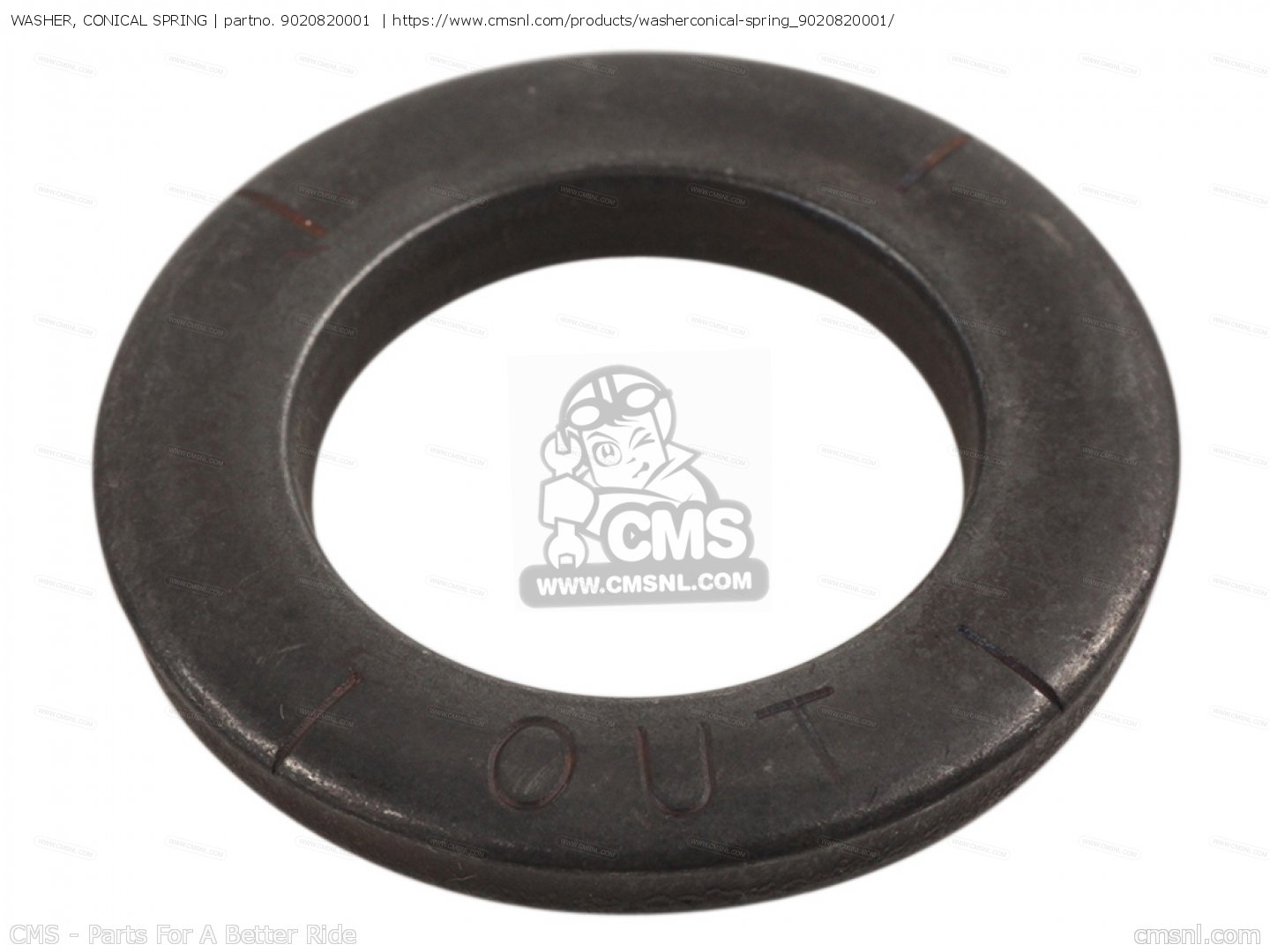 9020820001: WASHER, CONICAL SPRING Yamaha - buy the 90208-20001-00 at CMSNL