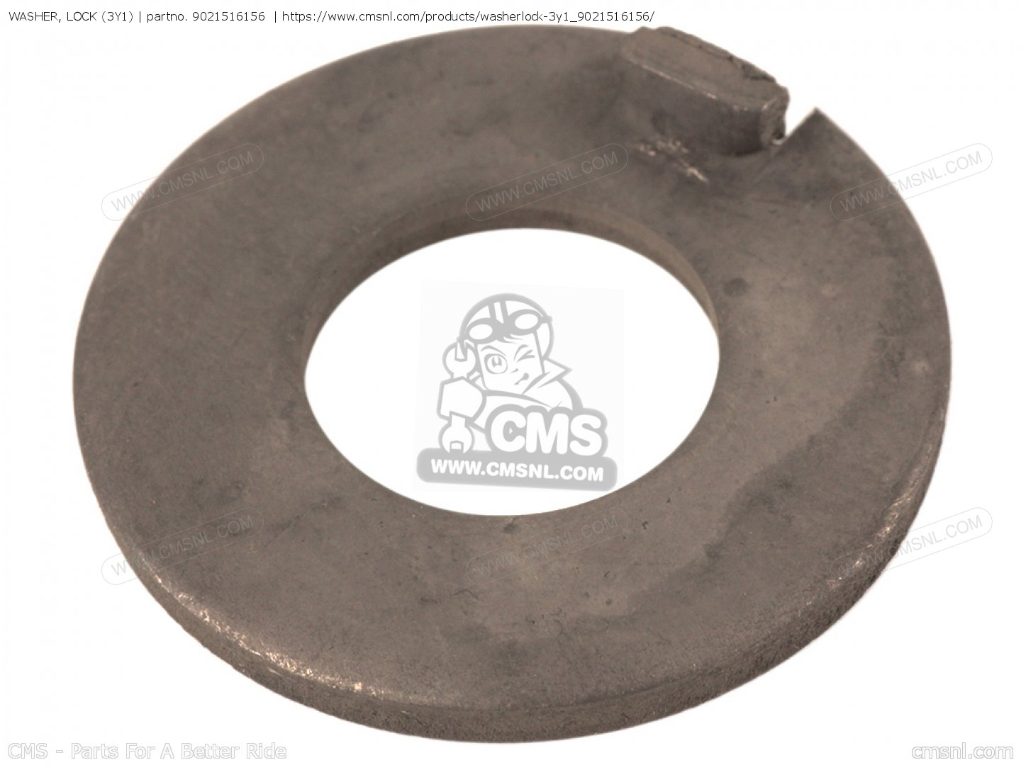 9021516156: WASHER, LOCK (3Y1) Yamaha - buy the 90215-16156-00 at CMSNL