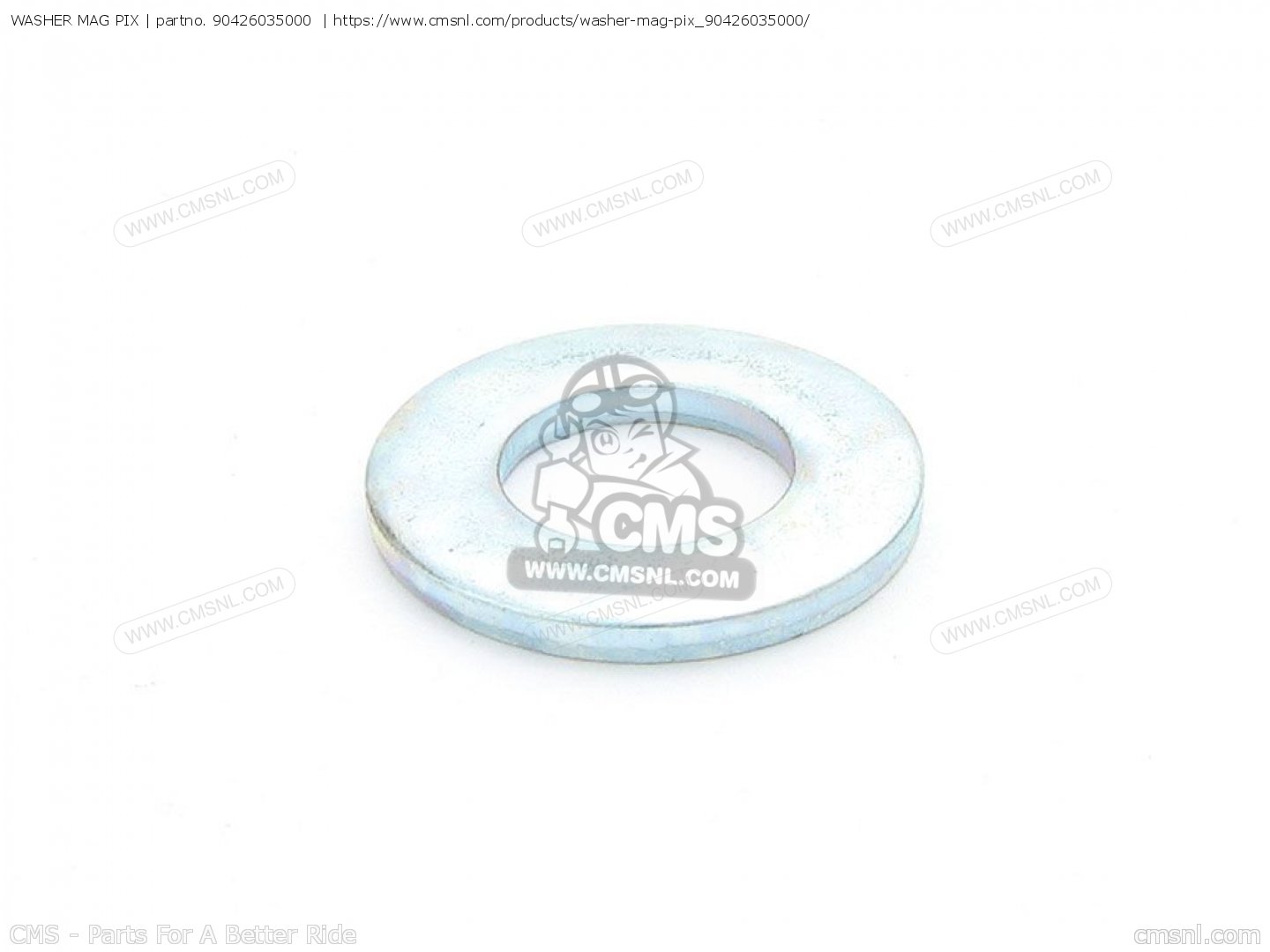 WASHER, MAGNETO for Honda - order at CMSNL