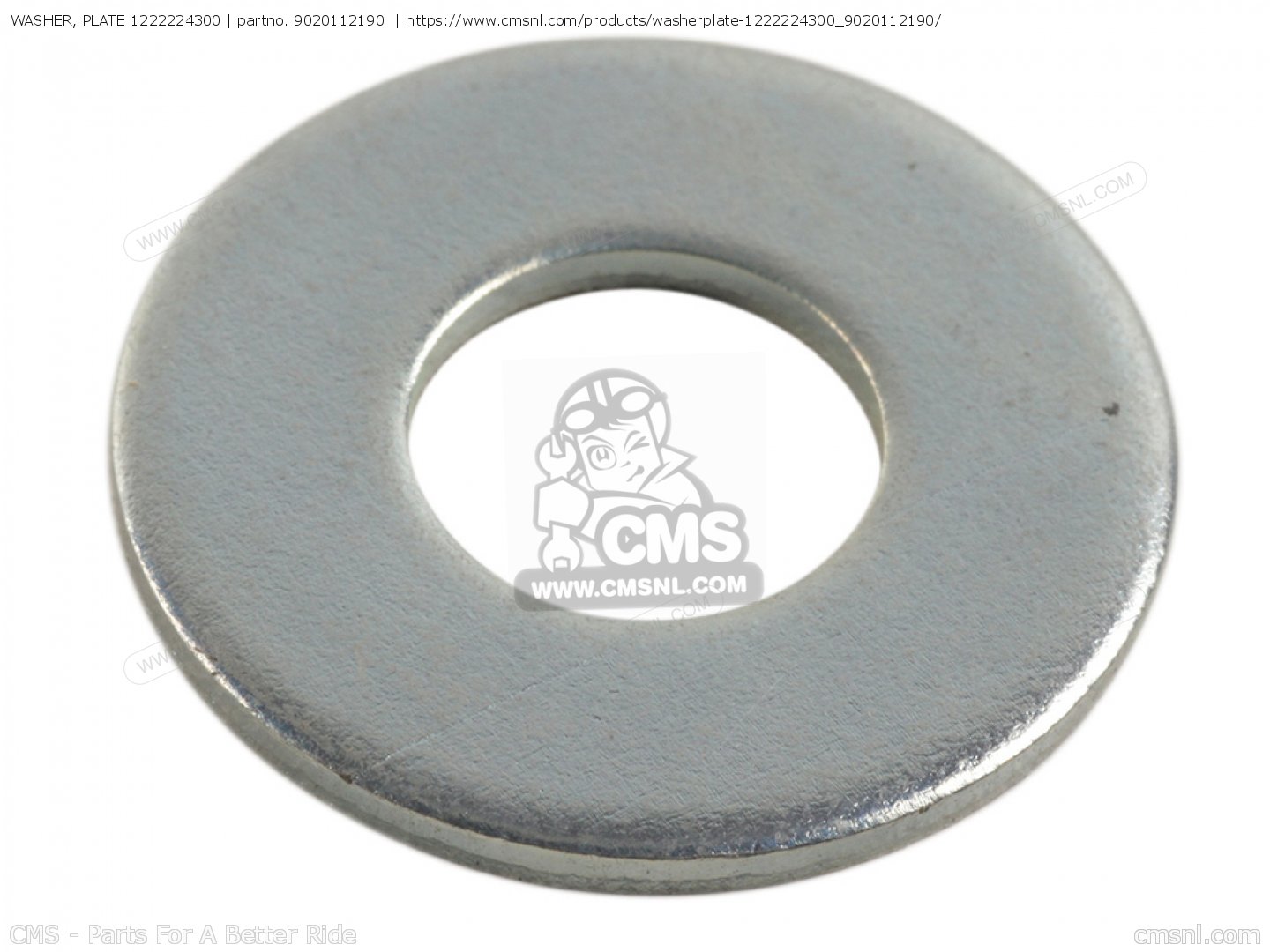WASHER, PLATE 1222224300 for Yamaha - order at CMSNL