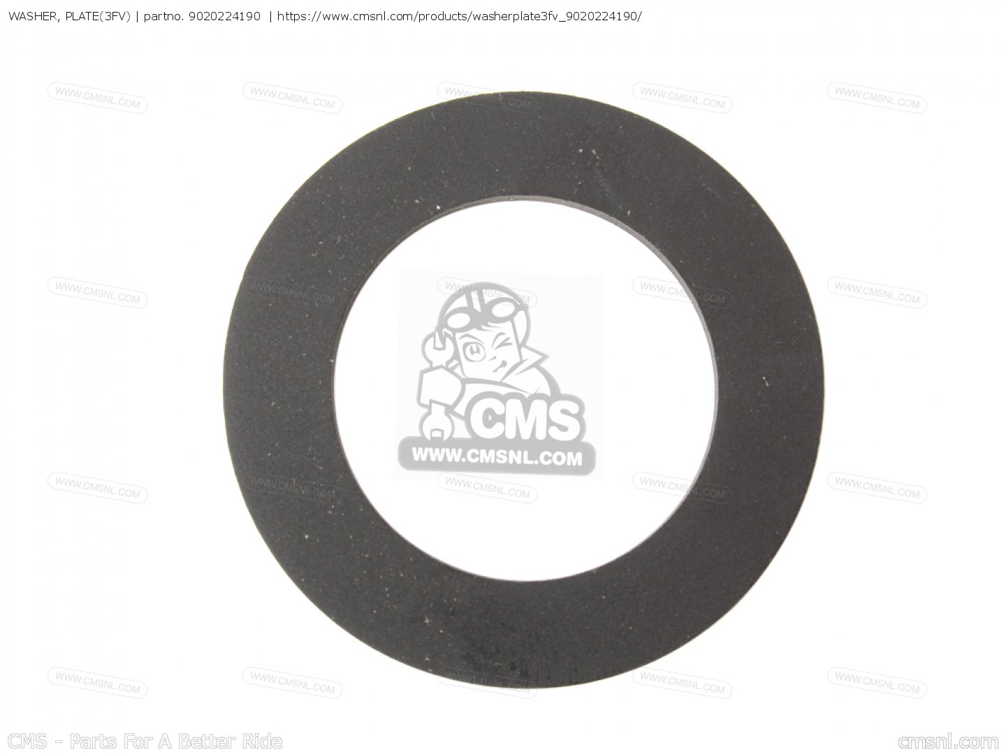 WASHER, PLATE(3FV) pour Yamaha - commander à CMSNL