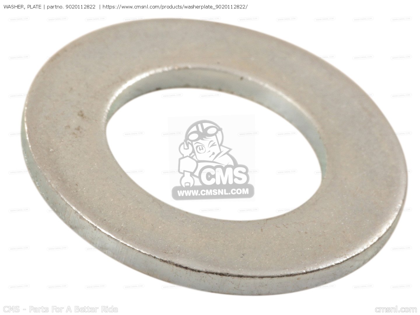 9020112822: WASHER, PLATE Yamaha - buy the 90201-12822-00 at CMSNL