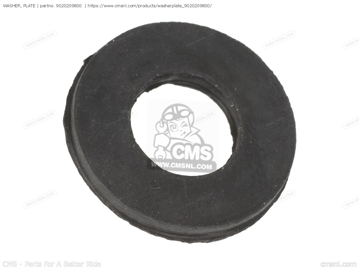 9020209800: WASHER, PLATE Yamaha - buy the 90202-09800-00 at CMSNL