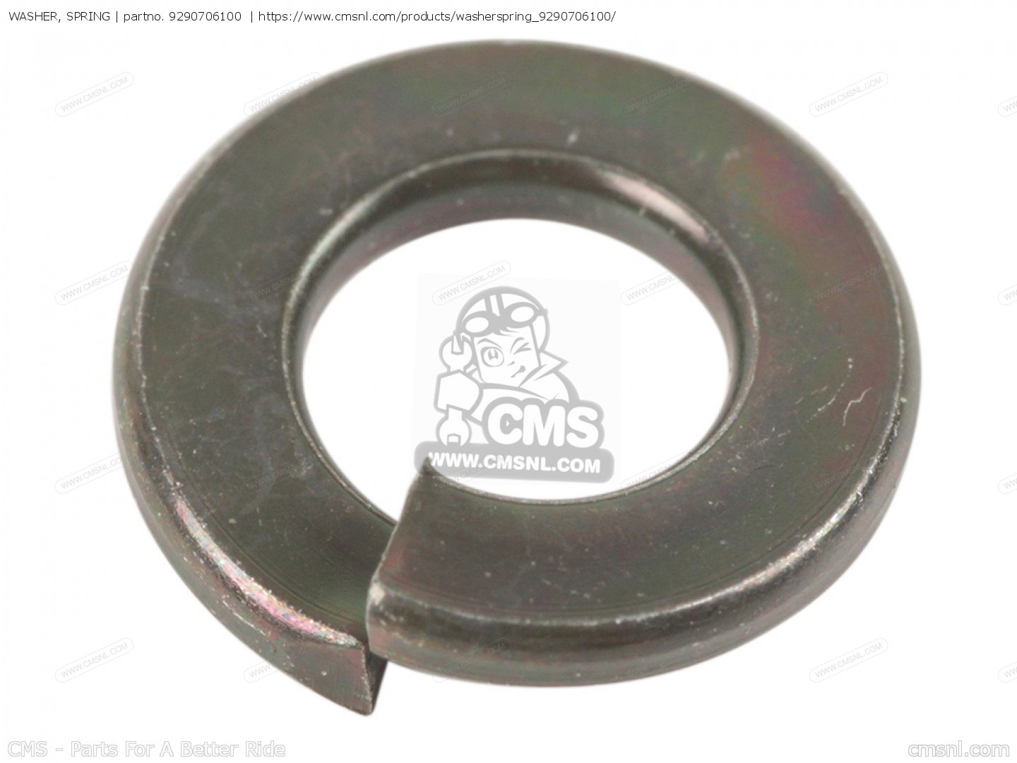 9290706100: WASHER, SPRING Yamaha - buy the 92907-06100-00 at CMSNL