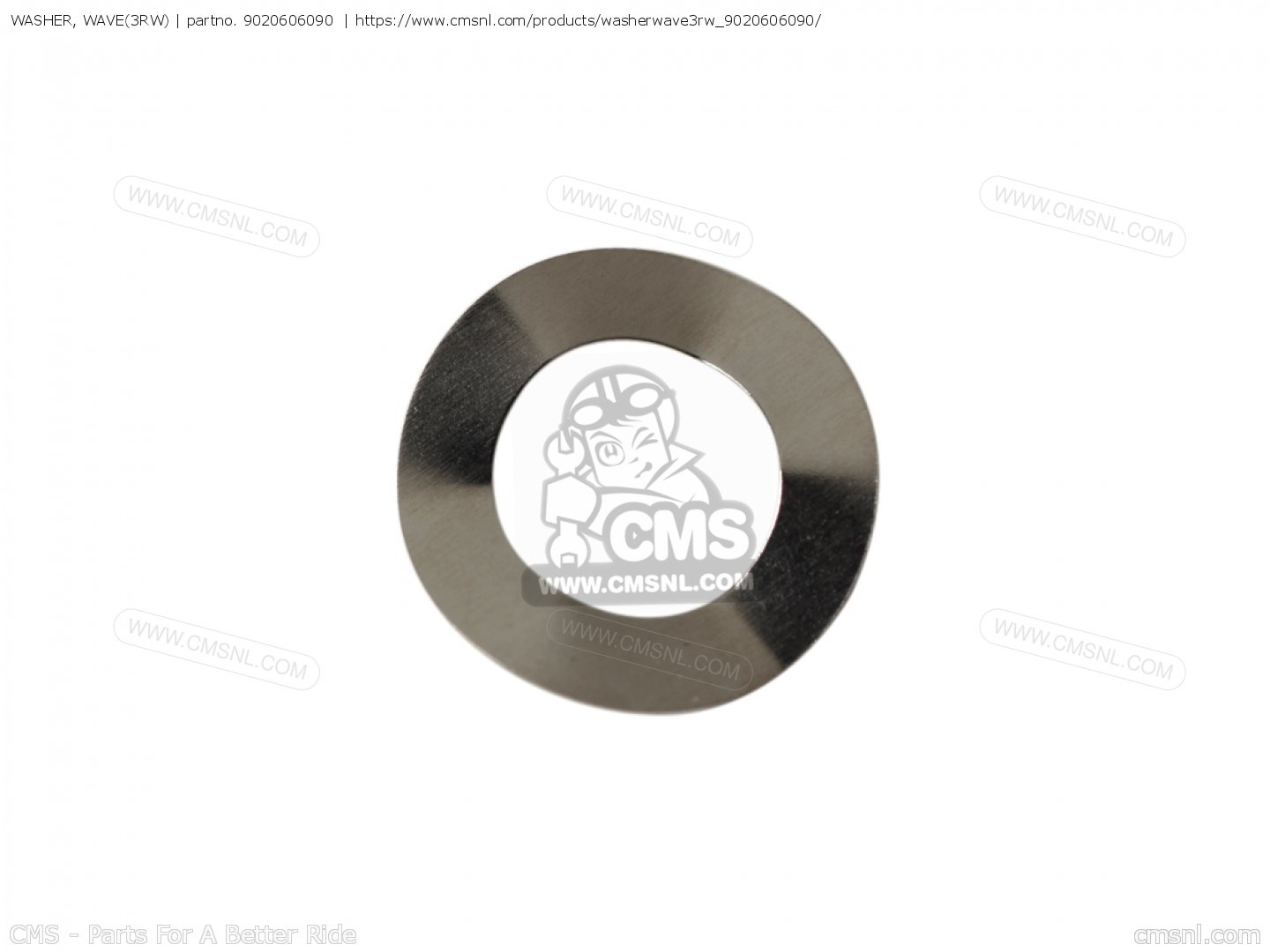 WASHER, WAVE(3RW) for Yamaha - order at CMSNL