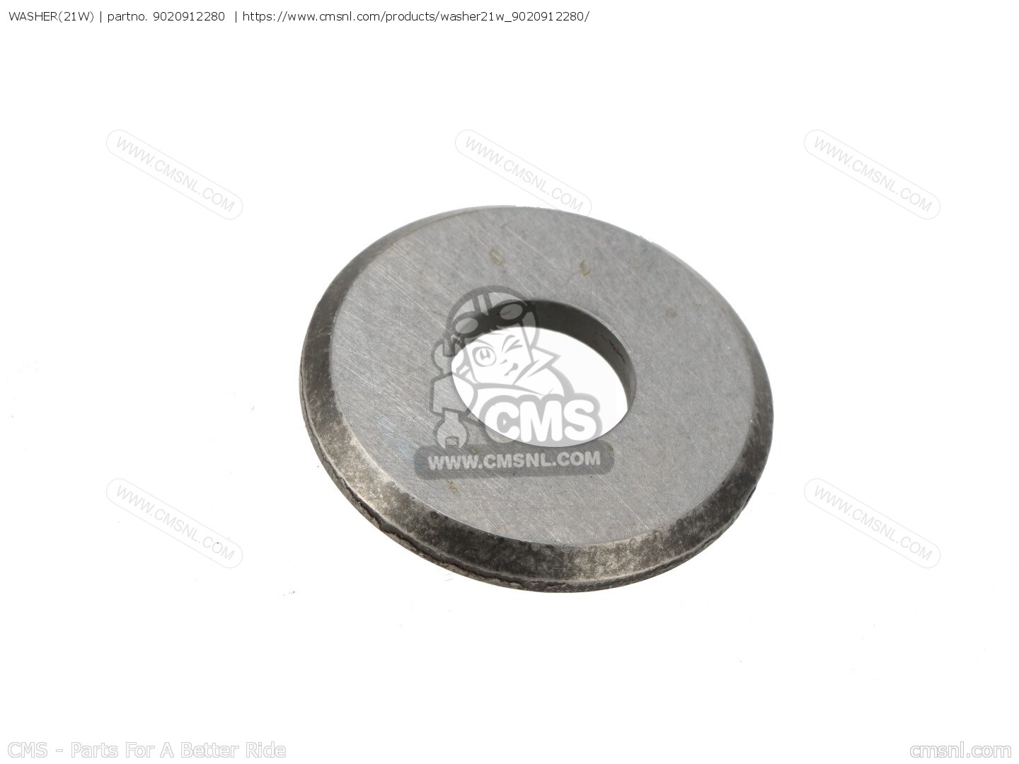 9020912280: Washer(21w) Yamaha - buy the 90209-12280 at CMSNL