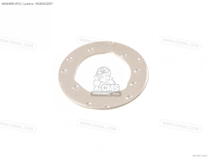 9020922257: Washer(47x) Yamaha - buy the 90209-22257 at CMSNL