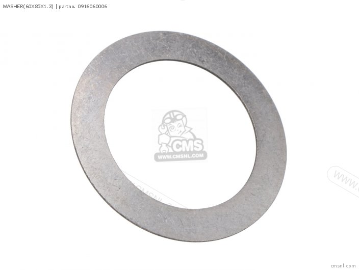 0916060006: Washer(60x85x1.3) Suzuki - buy the 09160-60006 at CMSNL